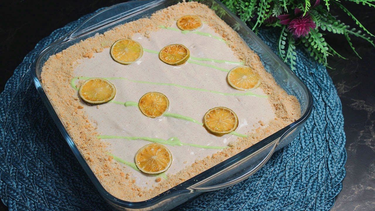Lemon Bliss: Fast & Simple Crunchy Biscuit Dessert - YouTube