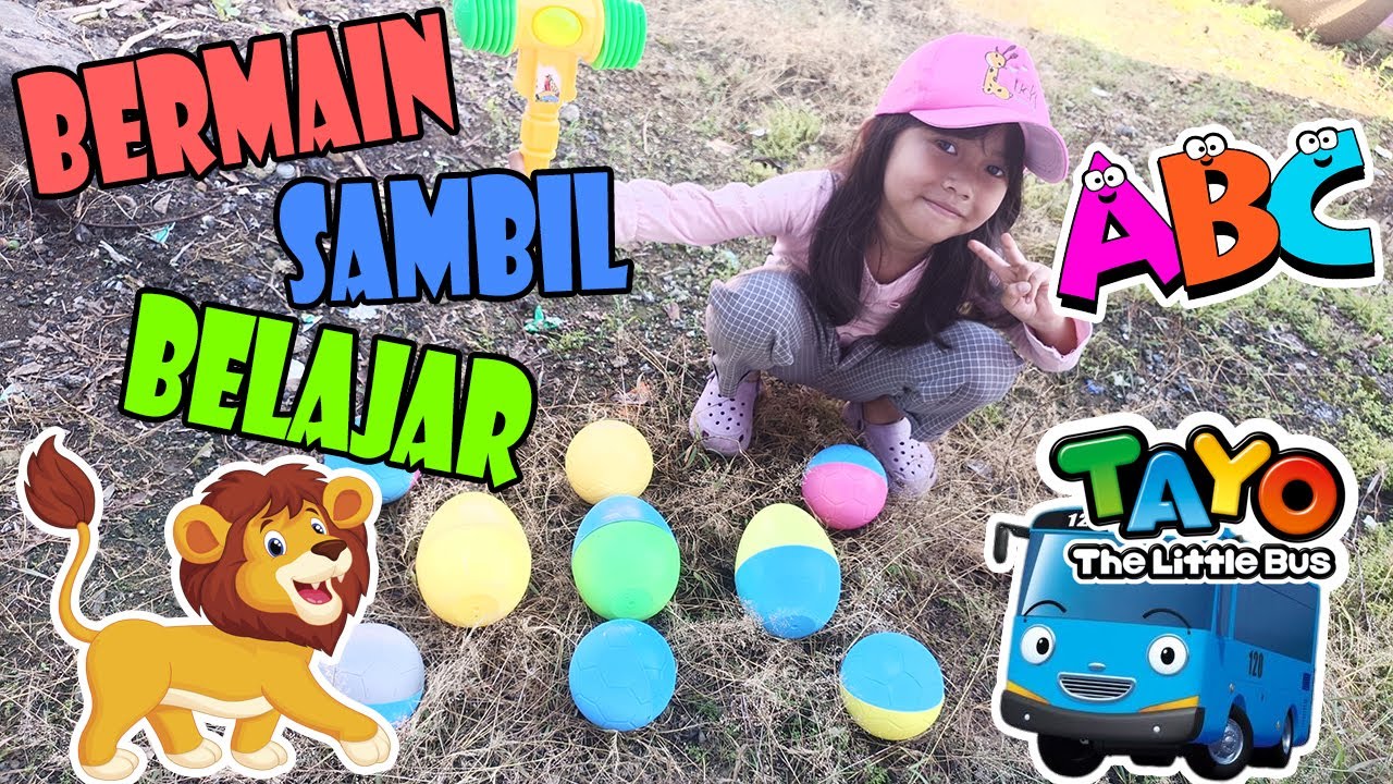 HUNTING BALL WITH PRIZES TOY MARIO BROS, TAYO, ALPHABET, CAR, PLANE ...