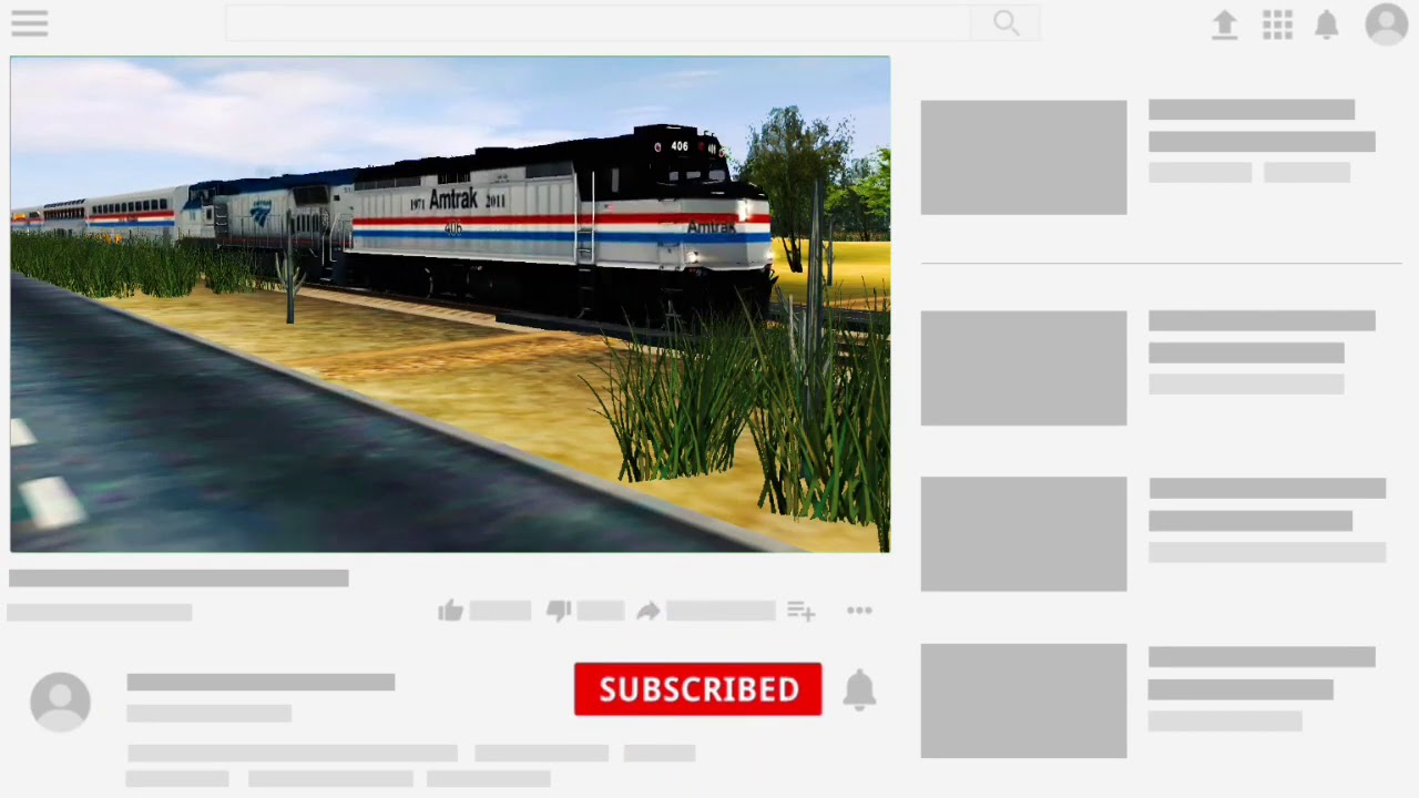 Amtrak Superliner and Autorack Trainz simulator android - YouTube