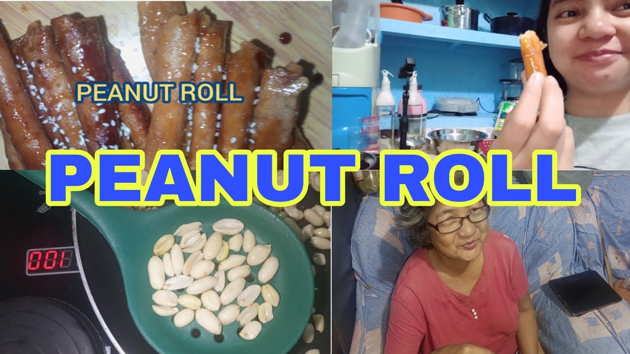 V.145 HOW TO MAKE PEANUT ROLL/TURRONES DE MANI FOR SNACKS&BUSINESS ...
