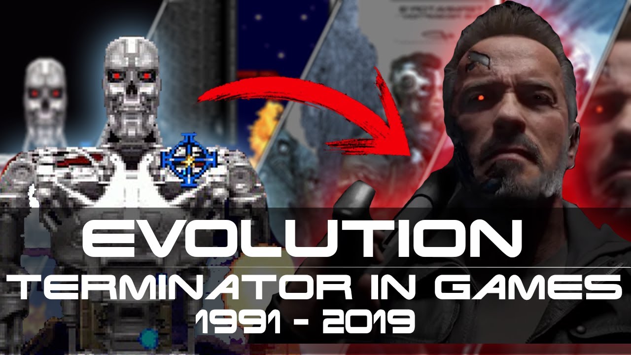 Evolution Of Terminator in Games (1991-2019) | [Includes DLC MK11/GEARS ...