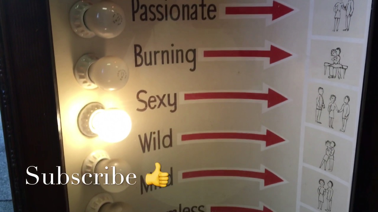 Original Love Tester Arcade Machine - YouTube