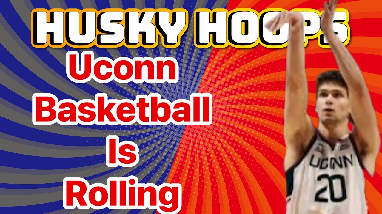 UCONN basketball keeps rolling on Husky Hoops - YouTube