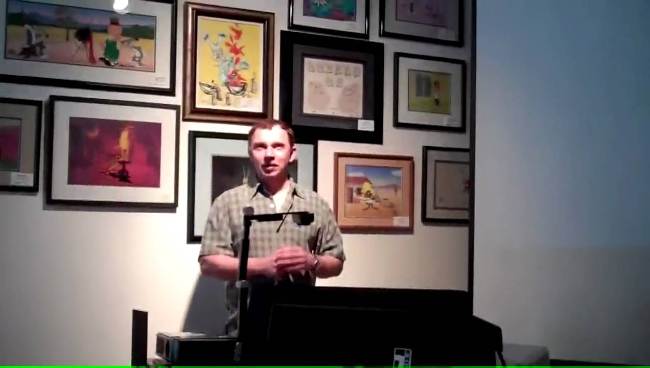 Andreas Deja, artist, animator at Van Eaton Galleries, Part 1 0f 4 ...