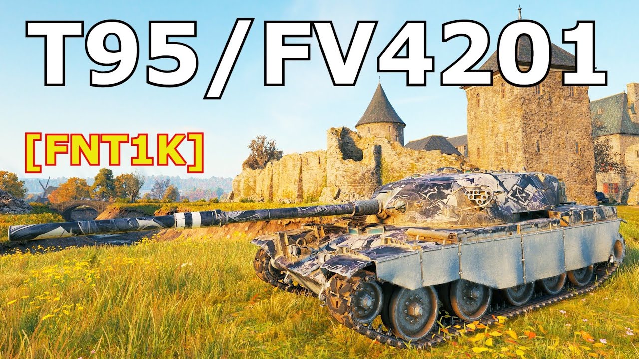 World of Tanks T95/FV4201 Chieftain - 5 Kills 10,2K Damage - YouTube
