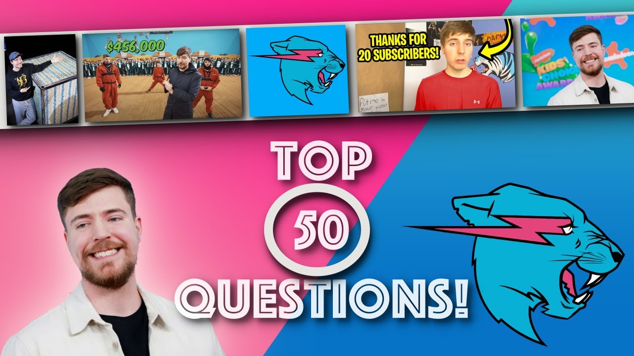 Test Your MR BEAST Knowledge With This Trivia Game! - YouTube