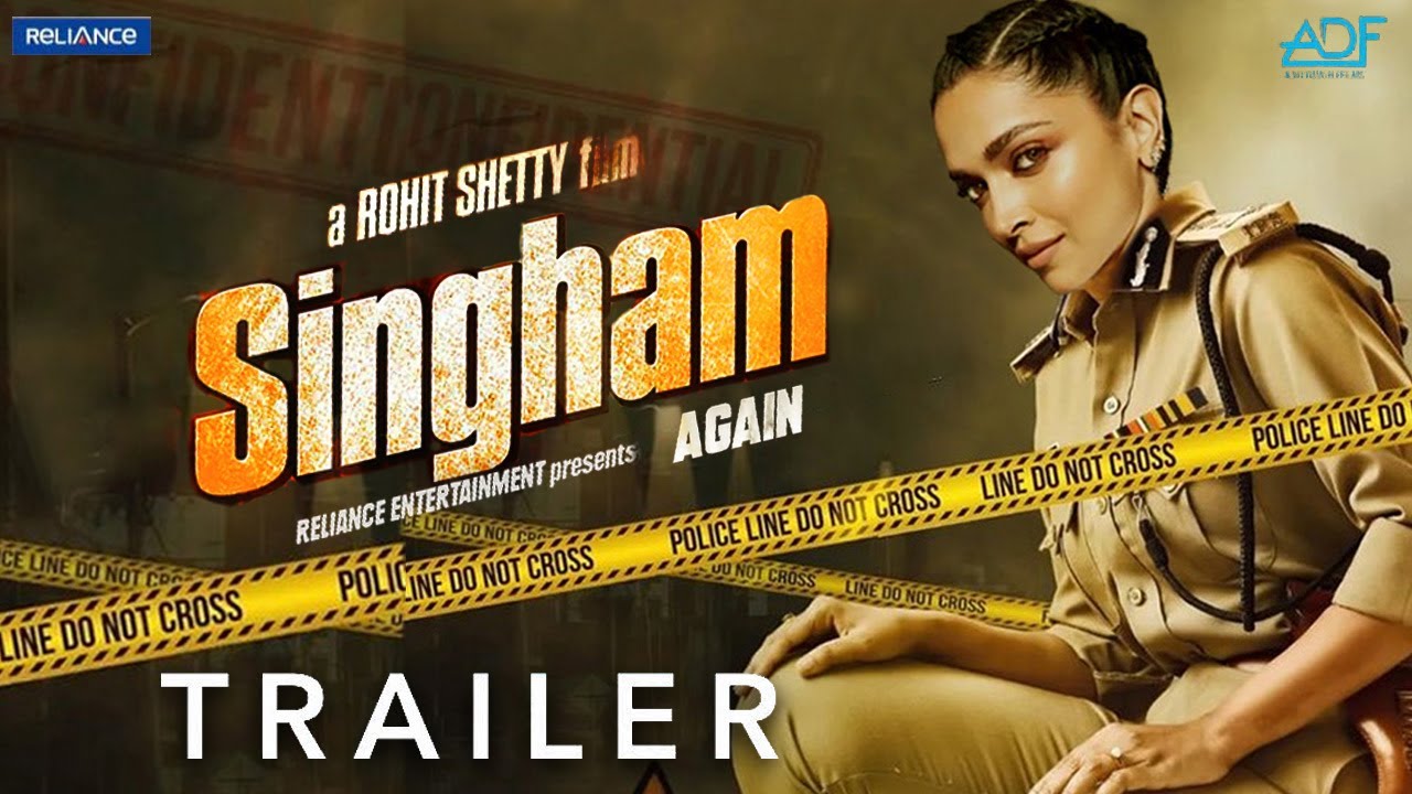Singham Again -Trailer | Ajay Devgn , Deepika Padukone | Arjun ,Ranveer ...