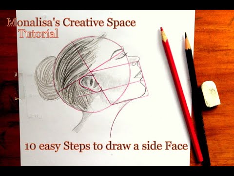 How to draw a SIDE FACIAL (Profile) structure and measurement for ...