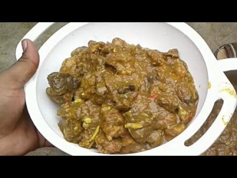 kaleji gosht Fry Recipe Full Village Style full Village Environment My ...