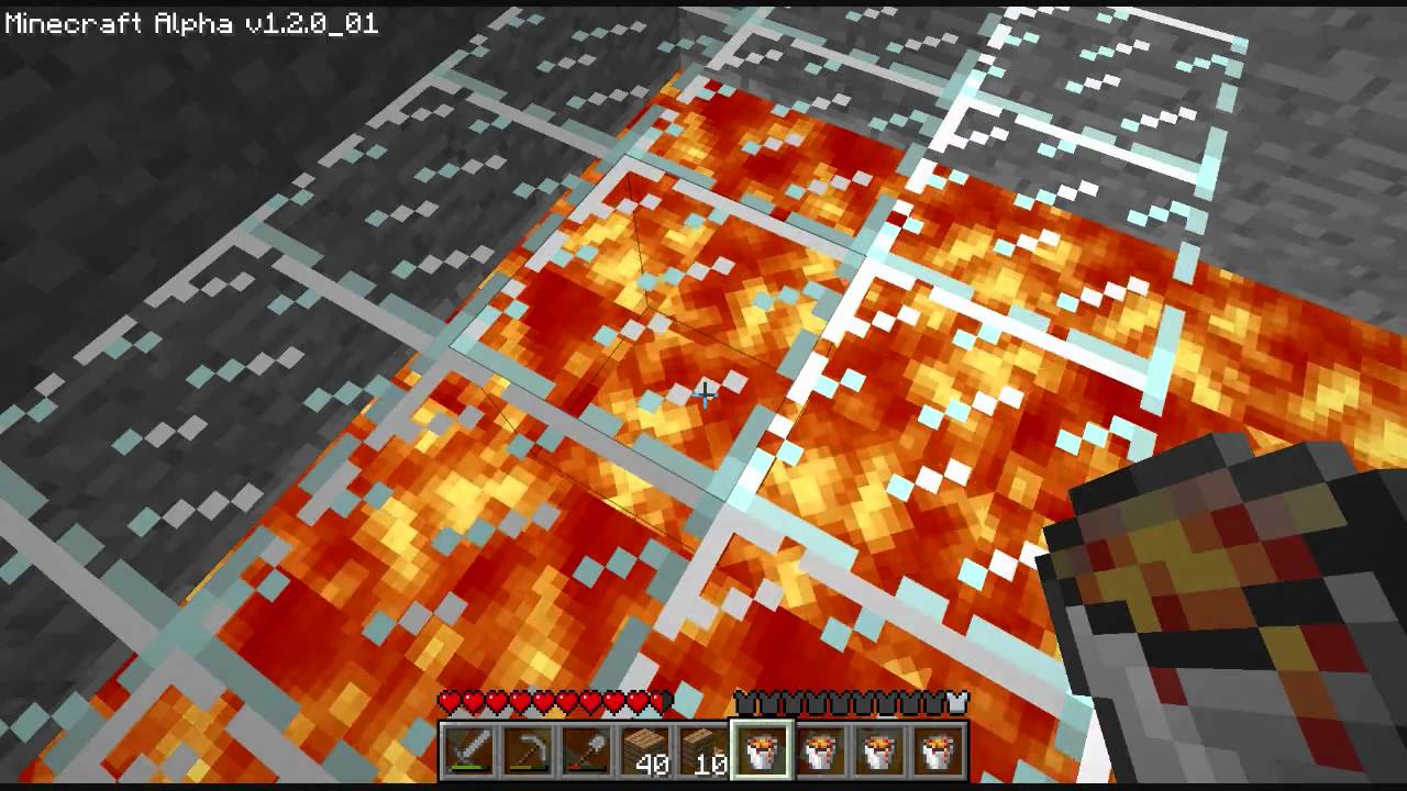 Minecraft Let's Play (Season 1) - Part 75: Lava placement explained ...