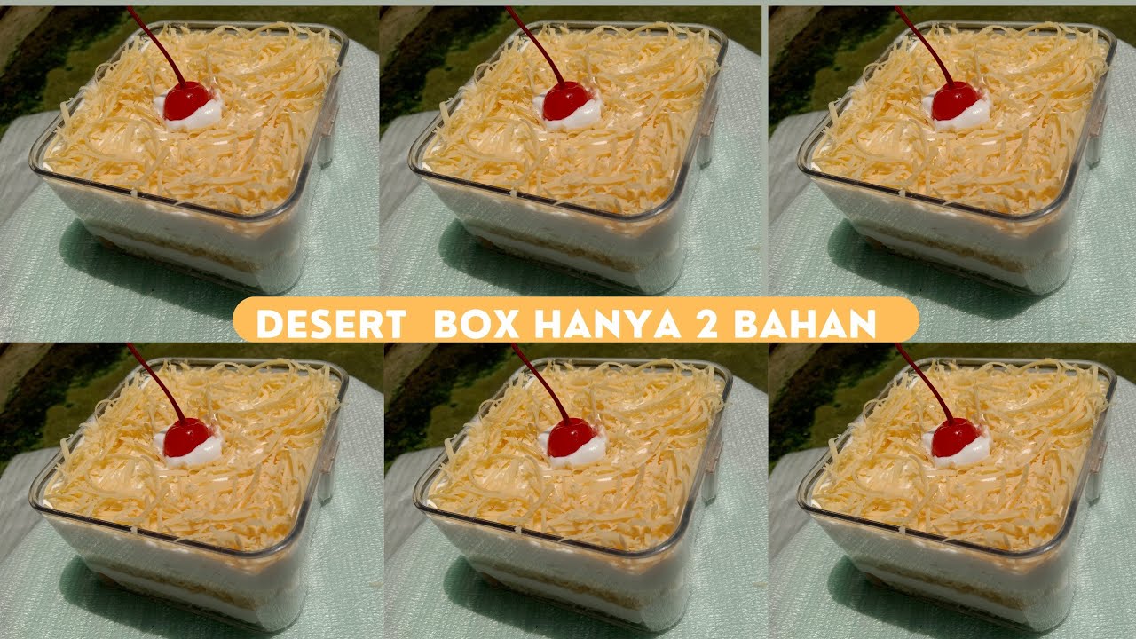 desert box hanya dua bahan super enak - YouTube