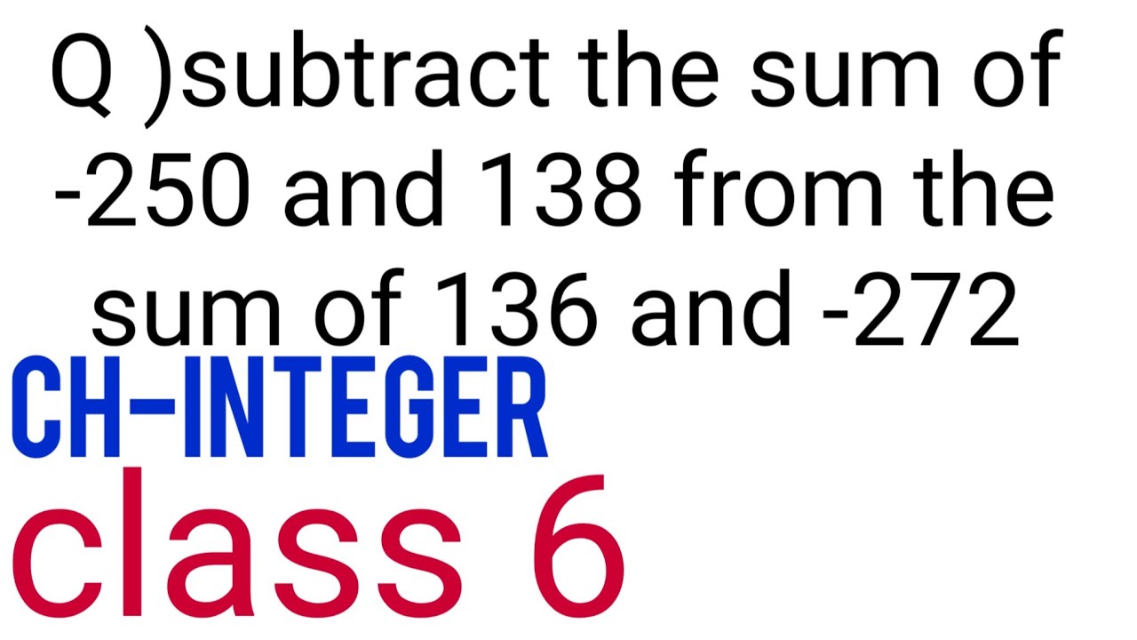 solving integer word problem|adding and subtract integer|hindi urdu ...