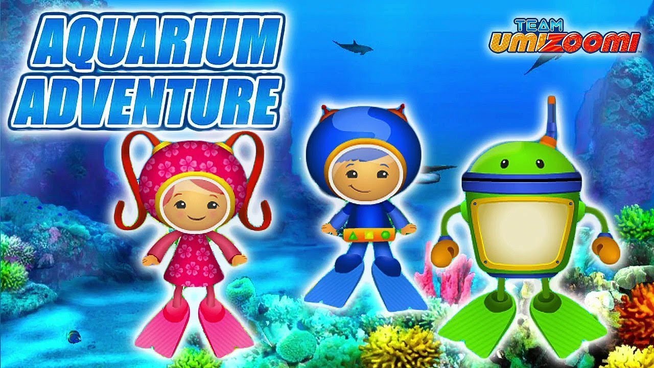 Fun Game For Kids | Team Umizoomi Aquarium Adventure - Finding Bubble ...