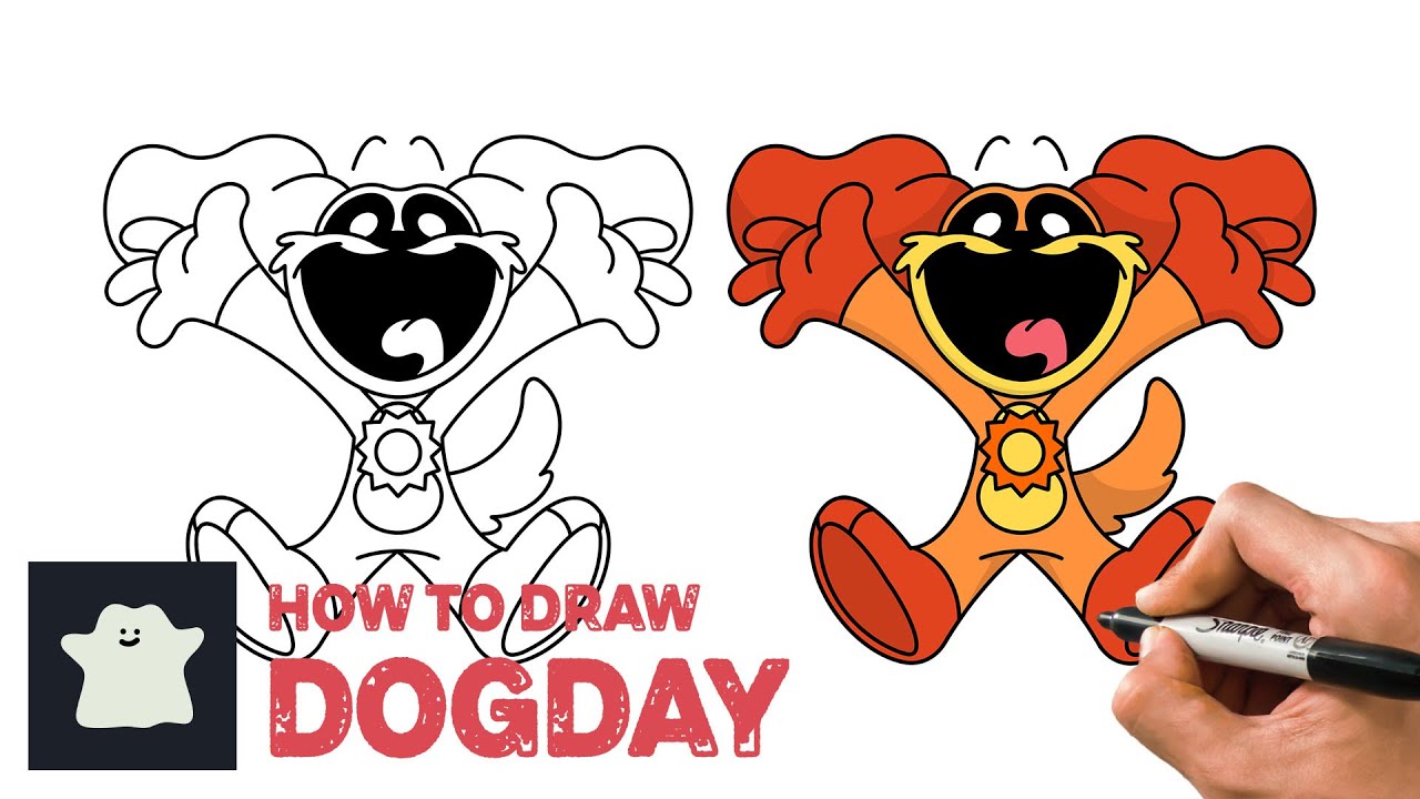 How to Draw DogDay | Poppy Playtime - YouTube