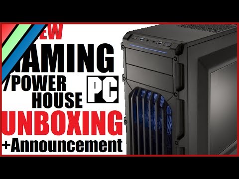 My New GAMING PC Unboxing + Announcement! - YouTube