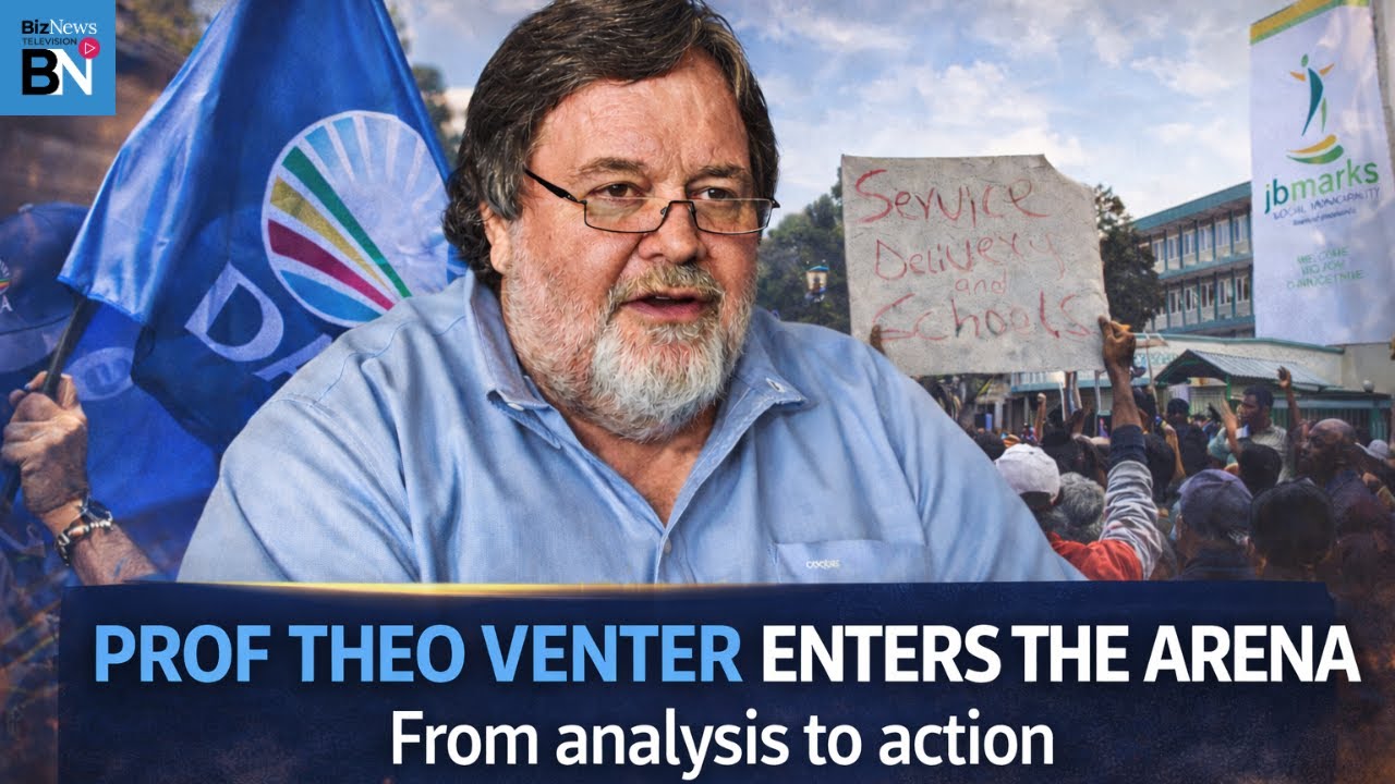 DA fields Prof Theo Venter in local government power challenge - YouTube