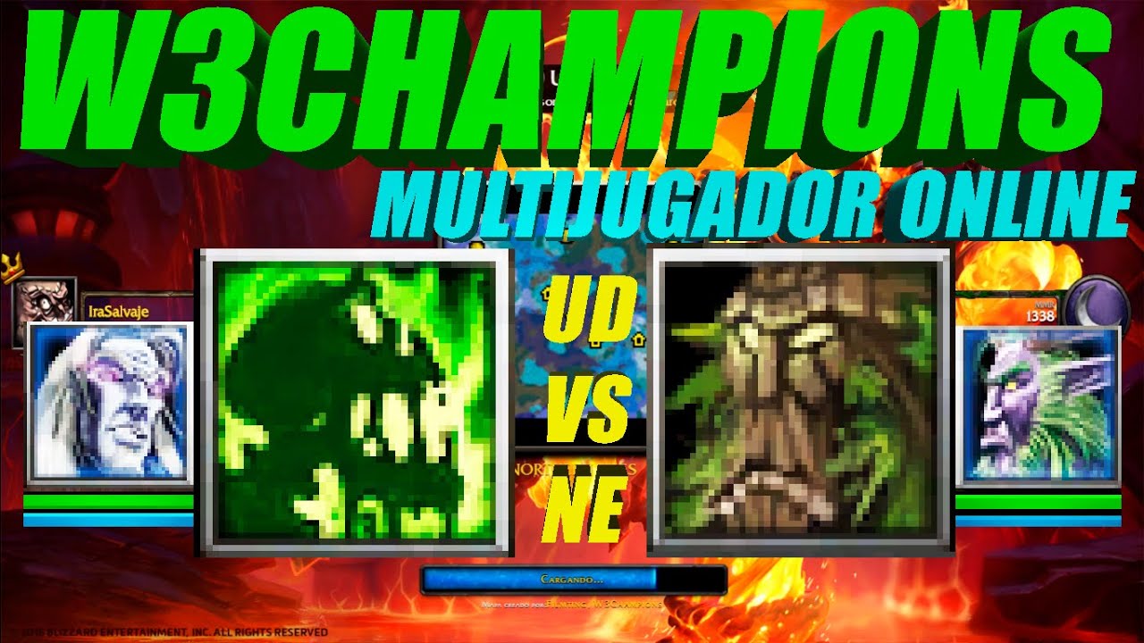 Warcraft 3 W3champions Multijugador Online IraSalvaje(UD) vs StanCifka ...