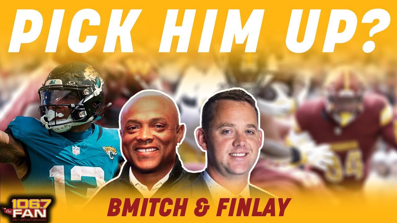 Should Commanders Make A Run To Sign Christian Kirk? I BMitch & Finlay - YouTube