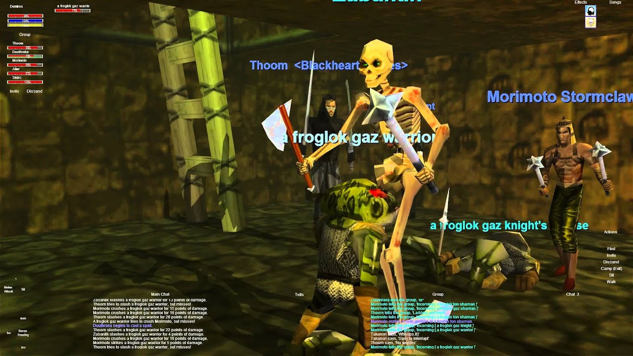 Everquest old school : Part 88 - Full Group - Upper Guk - High Elf ...