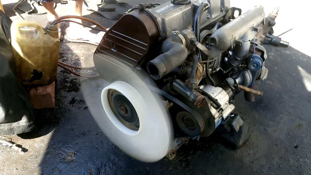 NISSAN LD20 II TURBO - YouTube