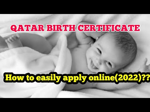 #qatarbirthcertificate QATAR BIRTH CERTIFICATE ll HOW TO APPLY BIRTH ...