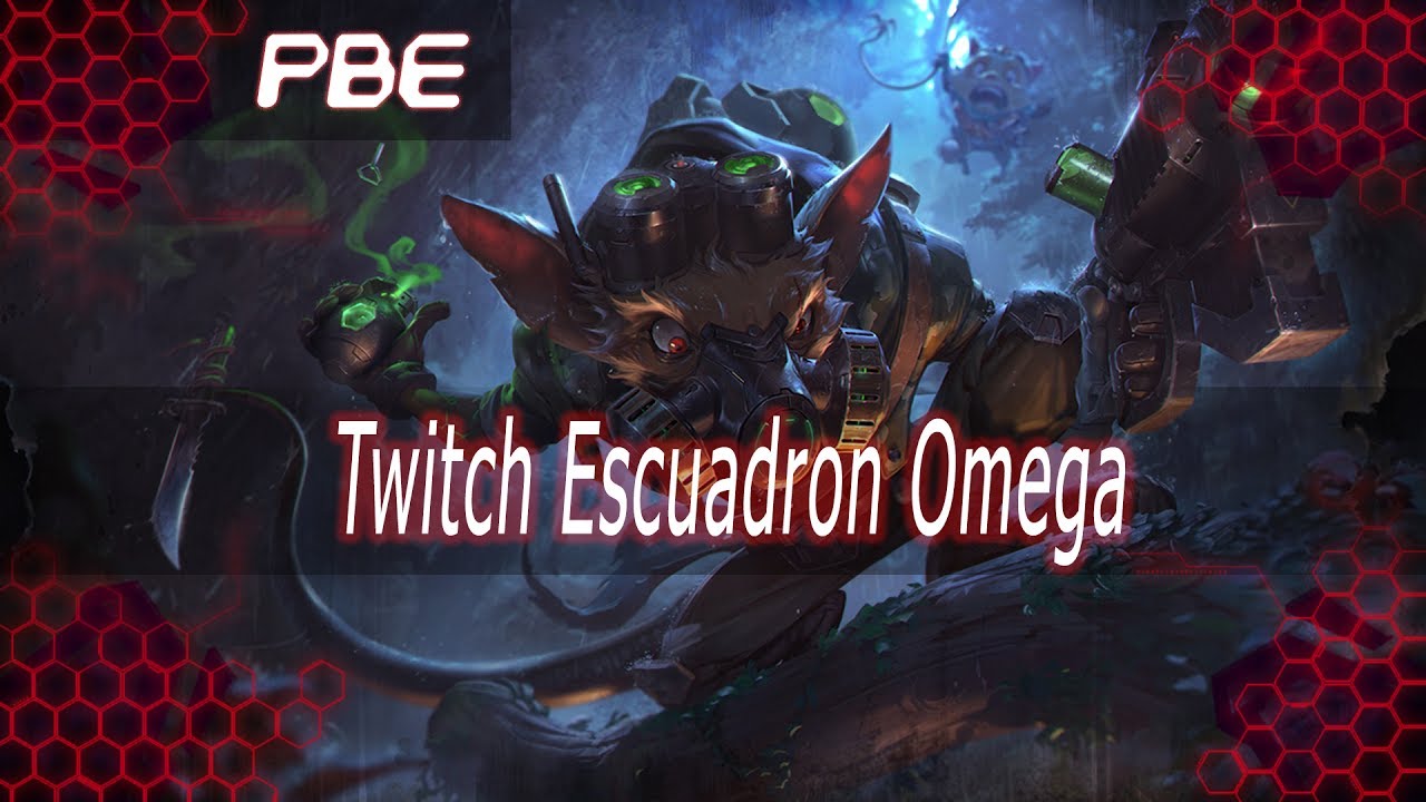 Nuevo Skin - Twitch Escuadron Omega (Omega Sqad Twitch) 1350RP NO ...
