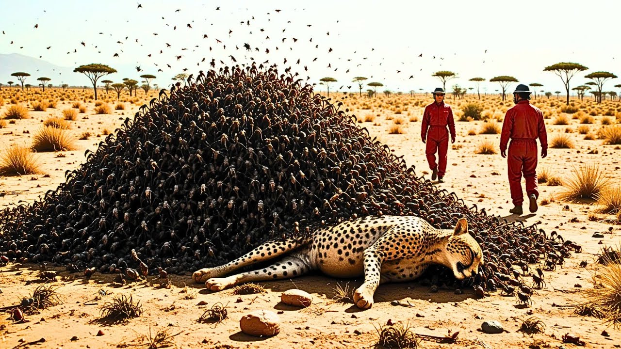 Millions of Bees Swarm Jaguar – Brave Rescue Team - YouTube