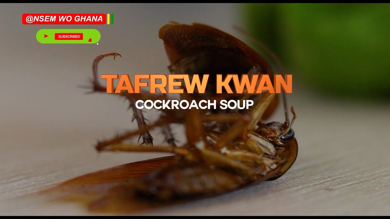 Short film: Nsem wo Ghana Skits -Tafrew Kwan (cockroach soup) - YouTube