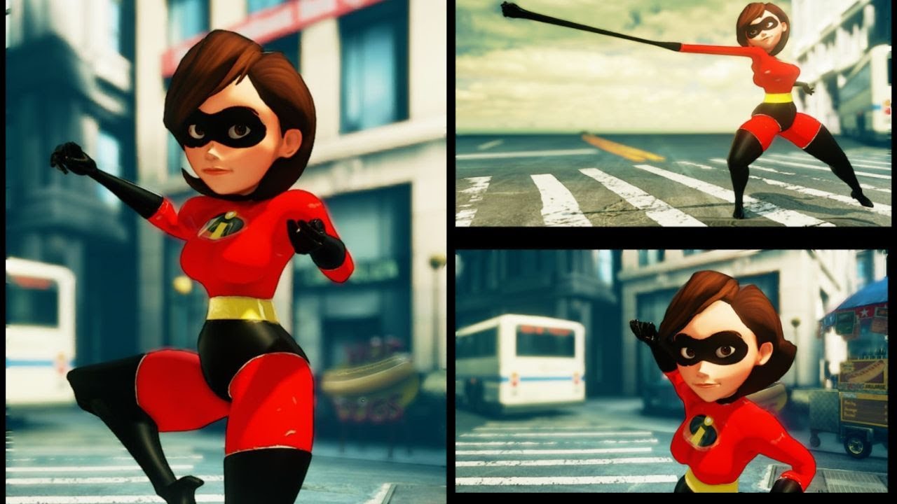 STREET FIGHTER V - MODS - DHALSIM *ELASTIGIRL* (PC ONLY) - YouTube