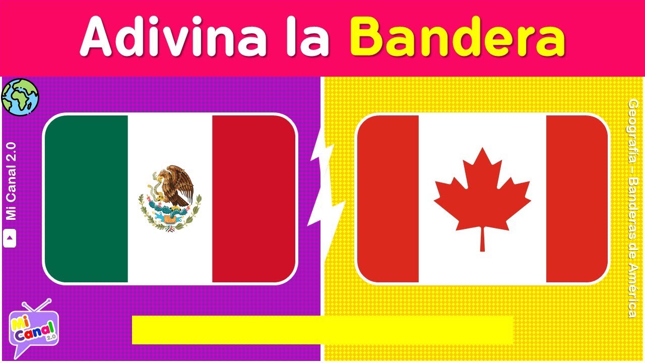 Adivina la Bandera de América🚀💪🌎 | Banderas Especial América | Reto de ...