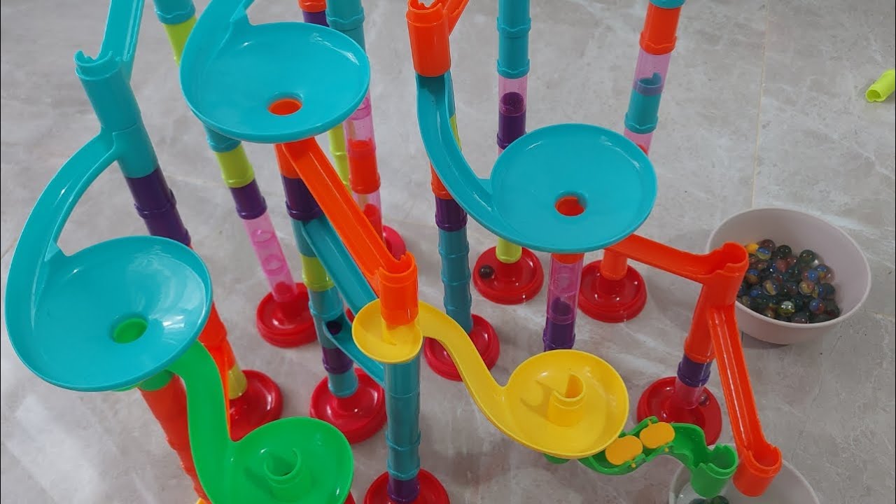 Marble Run Amazing colorful satisfying - YouTube