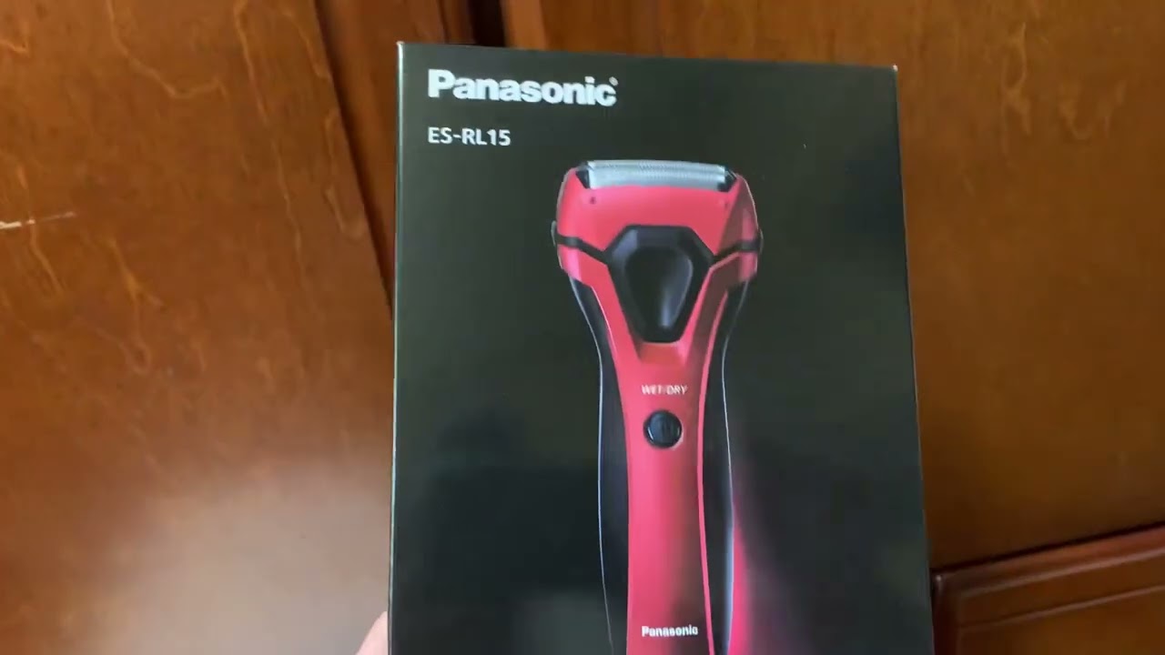 パナソニックの電気シェーバー買ってみた！｜Panasonic｜メンズシェーバー｜ES-RL15-R [3枚刃 /AC100V｜男性 髭剃り - YouTube