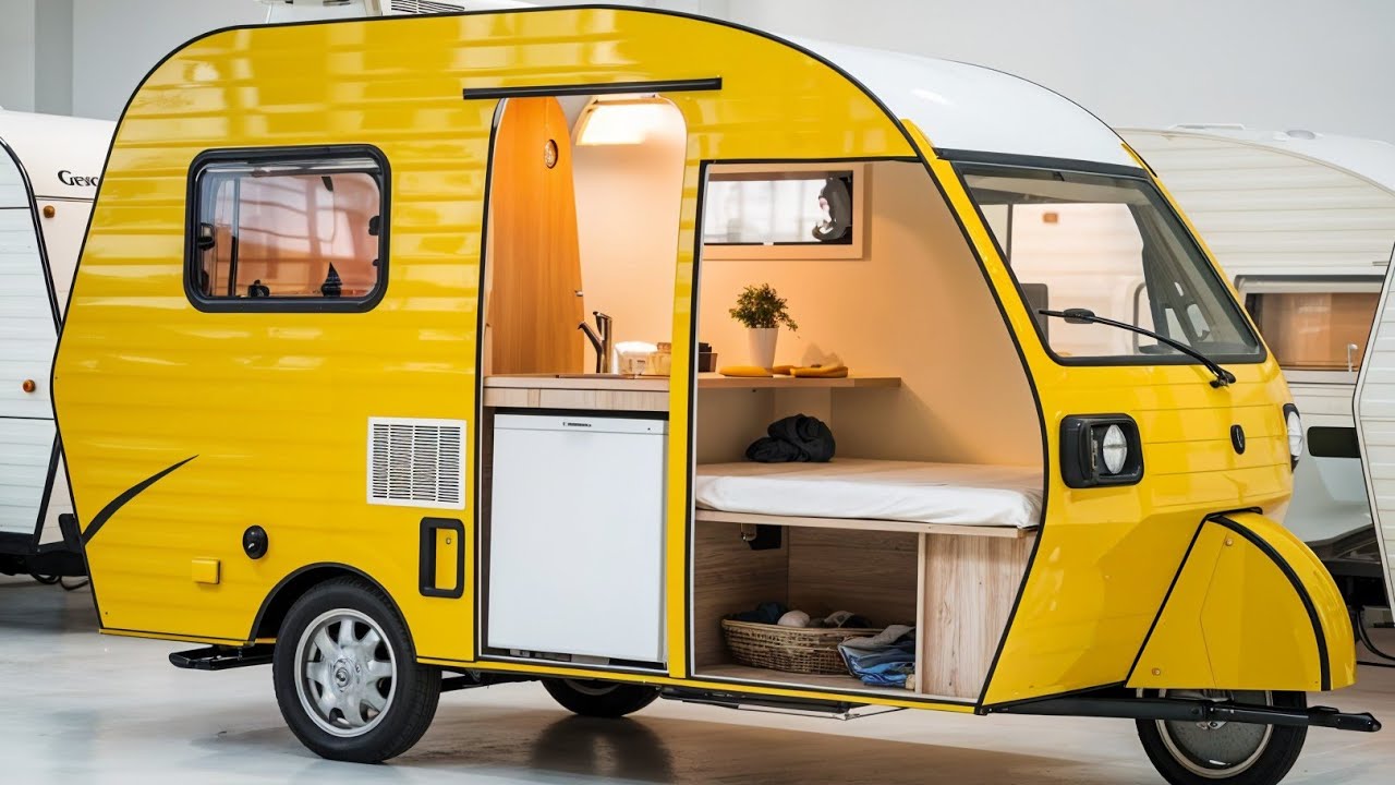 2025 Tricycle Camper Unveiled - First Look - YouTube