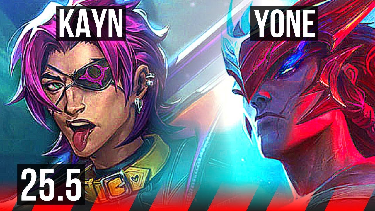 KAYN vs YONE (TOP) | KR Master | 25.5 - YouTube