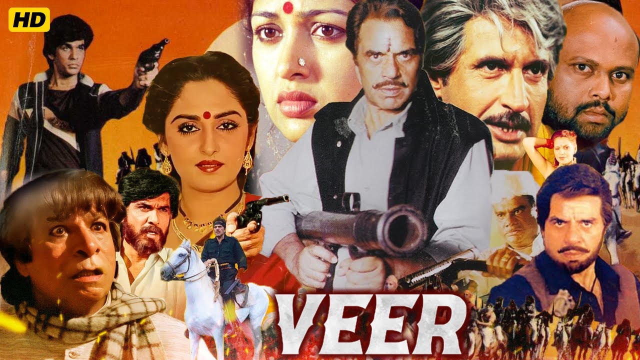 Veer Superhit Action Hindi Full Movie | Dharmendra | Jayapradha, Kiran Kumar | Mukesh Khanna ...