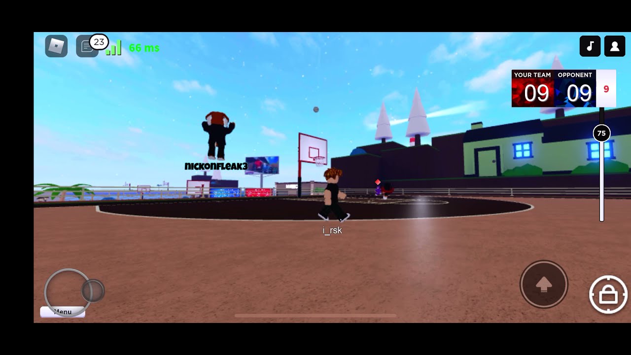 🔥DUOING WITH DREWISAHOOPER1 ON HOOPZ🔥 | Roblox | Hoopz | Mamba duo ...