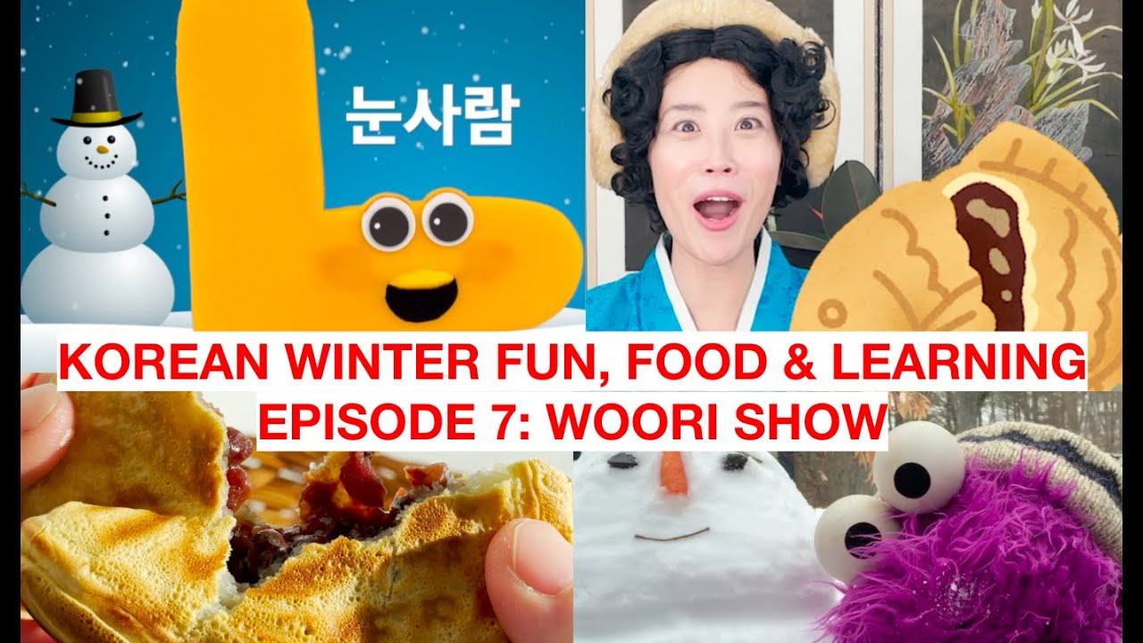 FULL EPISODE: WINTER LEARNING IN KOREAN / FUN 한글 LANGUAGE EDUCATIONAL ...