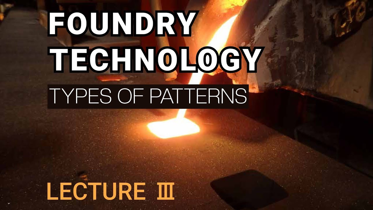 FOUNDRY TECHNOLOGY TYPES OF PATTERNS AND CODING | LECTURE III - YouTube