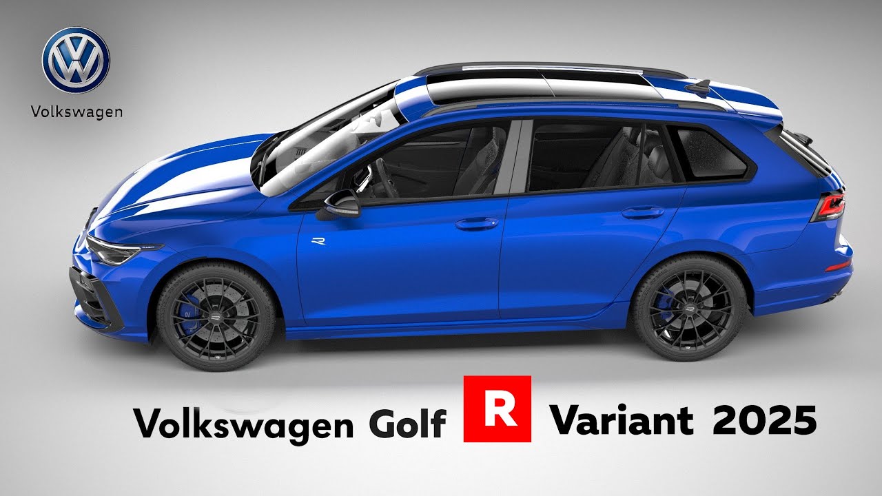 🔴Volkswagen Golf R Variant 2025 Exterior & Interior @NewCarDesign-sw ...