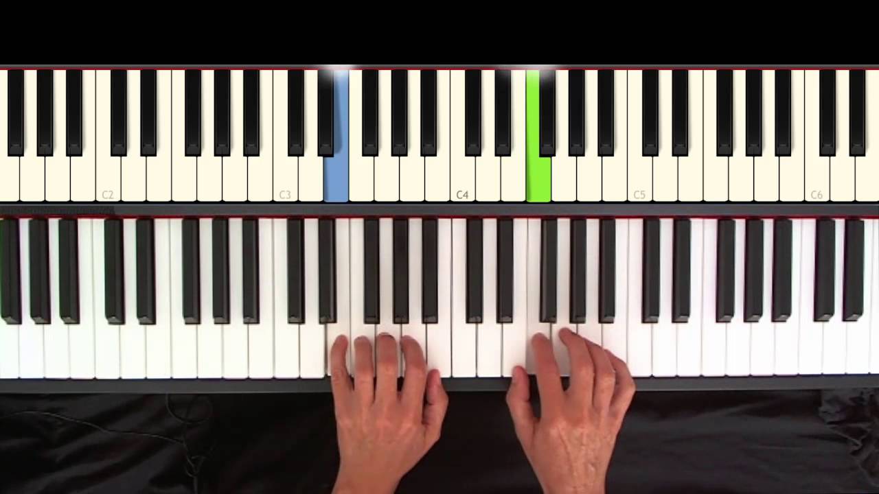 Up and Down, Easy piano - YouTube
