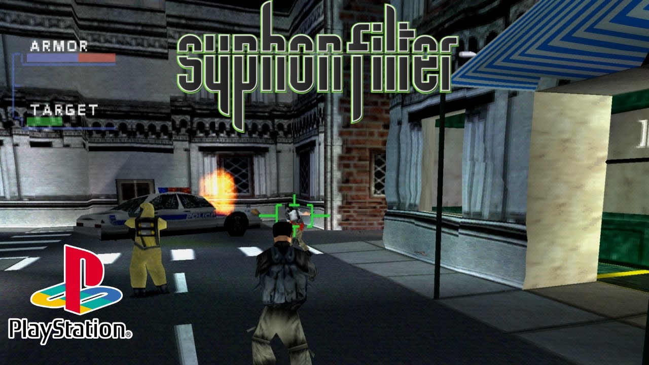 RETRÔ | SYPHON FILTER (PS1) | UM CLÁSSICO GAME DE ESPIONAGEM - YouTube