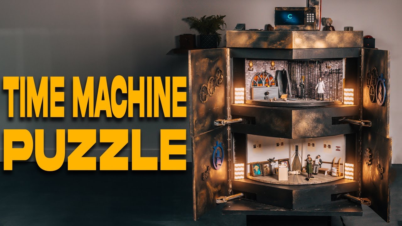 Solving the TIME MACHINE Escape Puzzle!! - YouTube
