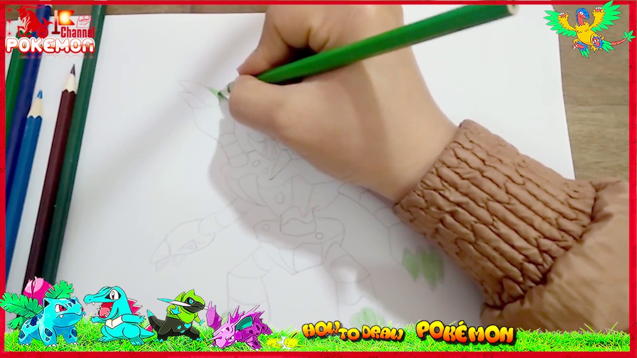 Learn how to draw Barbaracle online drawing with Pokemon Drawing ...