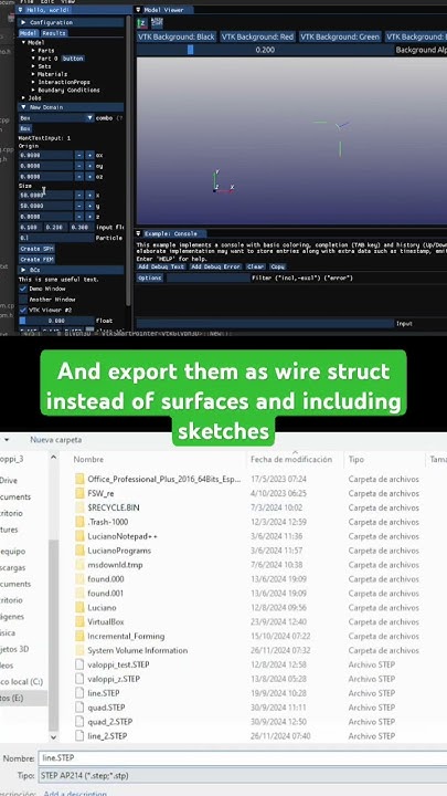 WeldForm GUI - STEP Import from SolidWorks / FreeCAD !! - YouTube