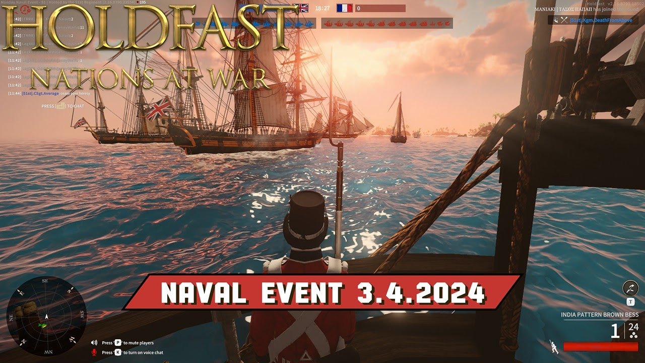 Epic Naval Battle! Conquer the Seas in Holdfast: Nations At War ...