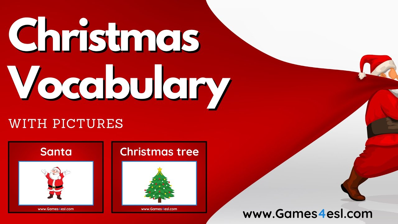 Christmas Vocabulary Words With Pictures YouTube christmas-vocabulary-words-with-pictures-youtube