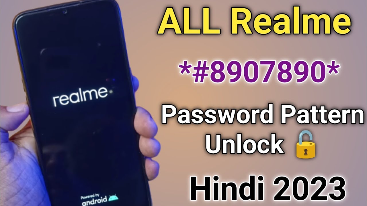 All Realme Reset Password How To Fix Forgot Lock Screen Password ...
