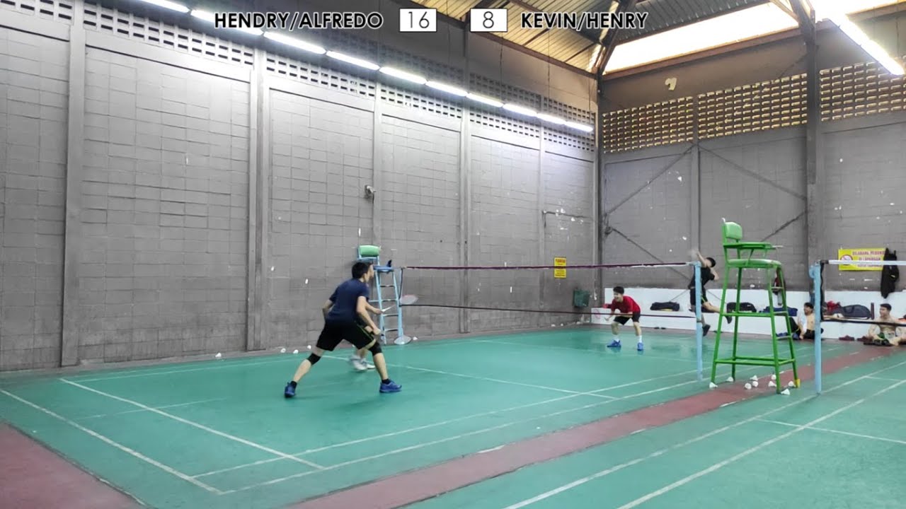 CMBC 1OCT2023 HENDRY ALFREDO vs KEVIN HENRY - Badminton Masa Kini - YouTube