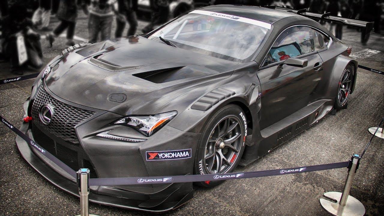 Lexus RCF GT3 Racing Car - YouTube