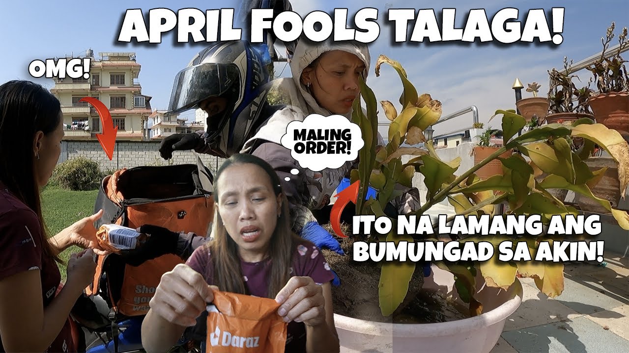 ANG AGA NG PA APRIL FOOLS NILA SA AMIN KINABAHAN KAMI + NABIGLA AKO SA ...